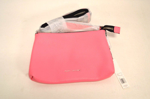 NWT MARC JACOBS The Cosmo Leather Crossbody Bag In Pink Lemonade | eBay