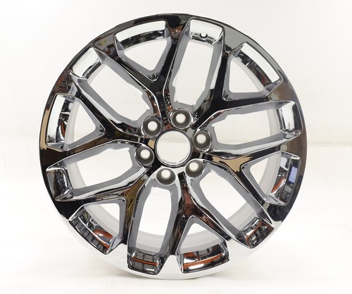 Factory Chrome 22 Inch Wheel Escalade Denali Chevrolet Tahoe Yukon OEM ...