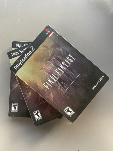 Final Fantasy XII 12 Collector’s Edition (PlayStation 2 PS2) Steelbook ...