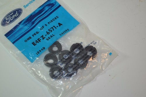 Ford NOS OEM Valve Stem Seal Lot of 8 Part# E4FZ-6571-A | eBay