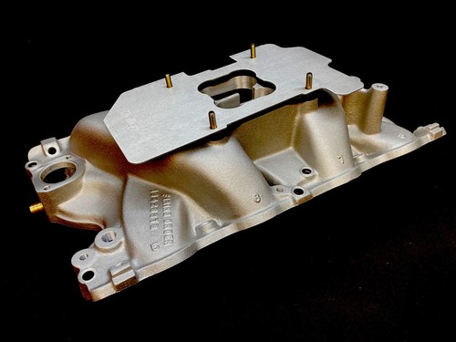 Blue Thunder 429 Cobra Jet Ford 4 Barrel Intake Manifold With Heat ...
