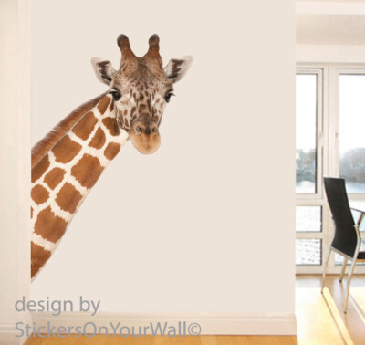Giraffe Wall Art Stickers for sale | eBay