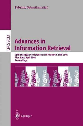 Advances in Information Retrieval: 25th European Conference on IR ...