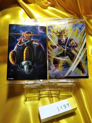 Bandai Dragon Ball 2 card Frieza 1-12 Trunks 1-17 N Holo Foil Unopened ...