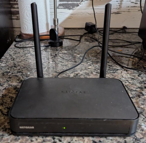 Netgear AC750 Dual Band WiFi 5 Black Router Wireless Network ...
