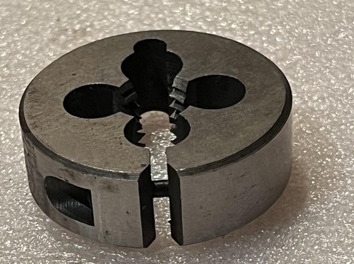 9/16-18 HSS ROUND ADJUSTABLE SPLIT DIE 1-1/2" O.D., NEW | eBay