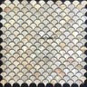 fish scale shell mosaic tile mother of pearl kitchen backsplash wall ...