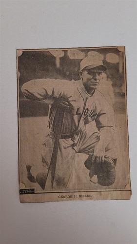 George Sisler Browns 1925 Baseball Player Picture Panel | eBay