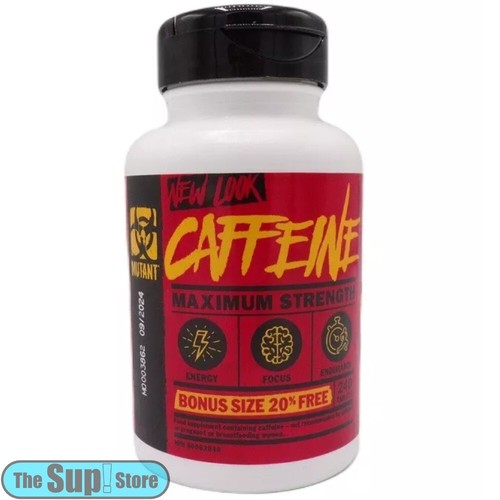 Mutant - Caffeine 200mg - Maximum Strength - 240 Tablets | eBay