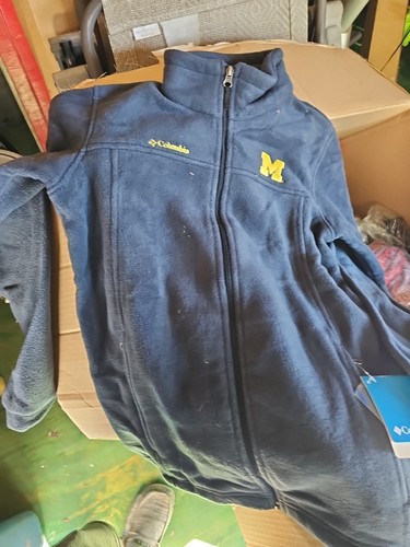 Michigan Wolverines Columbia Jacket L (14-16) | eBay