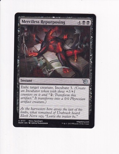 2023 MAGIC MTG MARCH OF THE MACHINE MERCILESS REPURPOSING (X) | eBay