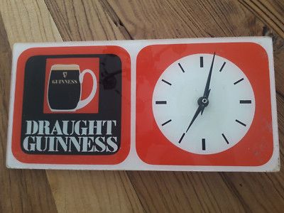 Guinness Clock for sale | eBay