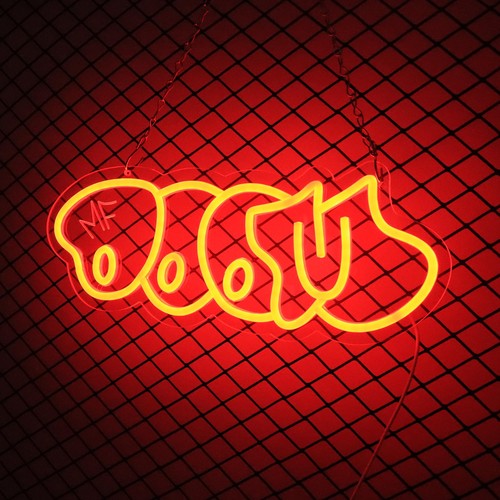 Mf Doom Neon Signs for Wall Decor, Dimmable Music and Rap Lovers Neon ...