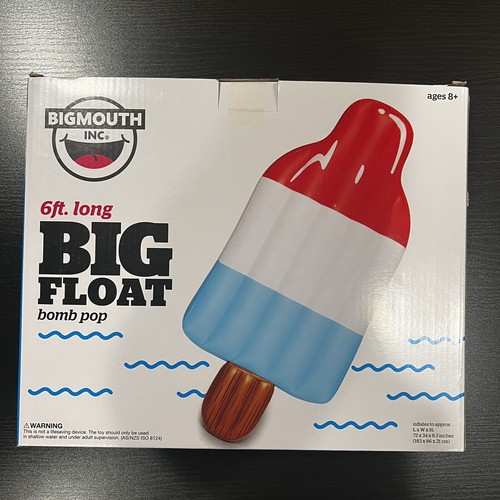 NEW Giant Ice Pop Pool Party Float Raft Water Swim Beach Toy Lounger ...