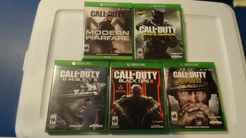 Microsoft Xbox One Call of Duty Collection of 5 Games | Multiplayer ...