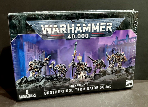 Grey Knights BROTHERHOOD TERMINATOR SQUAD Warhammer 40k GW | eBay