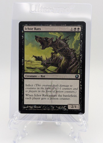 MtG - Ichor Rats - Commander: Phyrexia: All Will Be One (Non Foil 93 ...