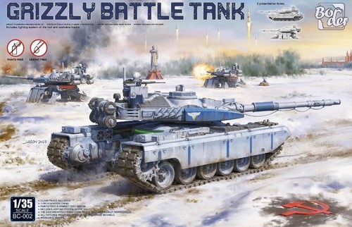 Border Model BC002 - 1:35 Grizzly Battle Tank - Neu | eBay