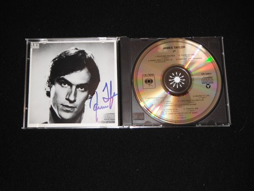 JAMES TAYLOR SIGNED JT CD COVER | eBay