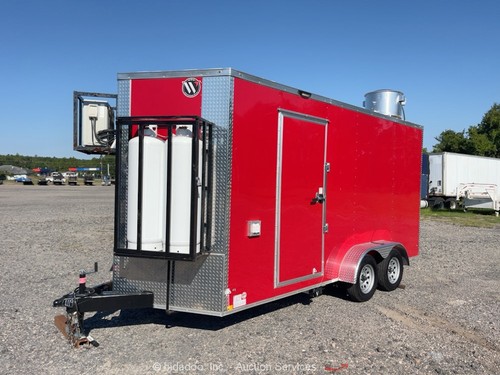 2025 Diamond TA2-3500 14' T/A Cargo Utility Concession V Nose Trailer ...