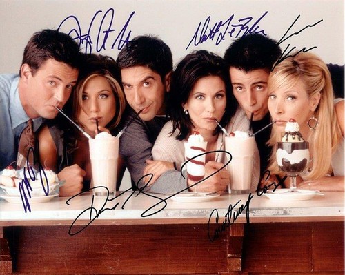 REPRINT - FRIENDS Cast Autographed Signed 8 x 10 Photo Poster RP Man ...