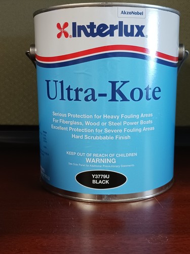 Interlux Ultra-Kote Anti-fouling Paint, Gallon, BLACK | eBay