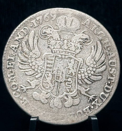 Austrian Netherlands Silver 1769 Kronenthaler Coin - KM#21 | eBay