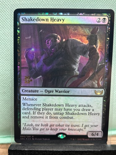 MTG TCG: Shakedown Heavy 95/281, Streets Of New Capenna _ FOIL | eBay