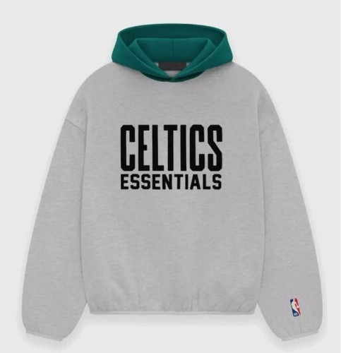 Fear Of God FOG Essentials x NBA Hoodie Boston Celtics Grey Size L | eBay
