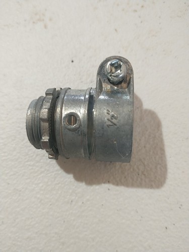 (20) TOPAZ ELECTRIC 151. 1/2" BX-FLEX CONNECTOR, CAST ZINC | eBay