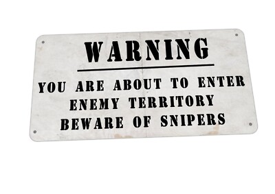 Ww2 Metal Sign for sale | eBay