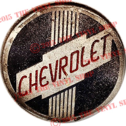 3 inch Chevrolet full color vintage style hot rod, nhra, Gasser decal ...