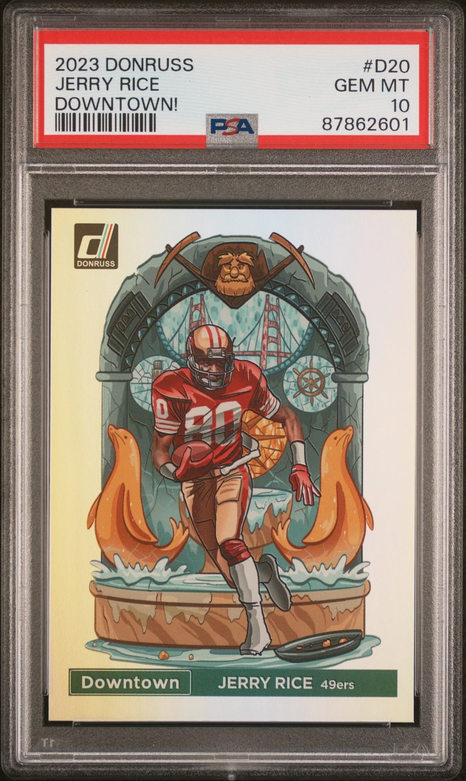 Jerry Rice 2023 Donruss #D-20 Downtown /(SSP) Price Guide - Sports Card ...