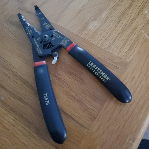 Craftsman+Professional+Electrical+USA+Wire+Stripper+%2F+Cutter+73576 ...