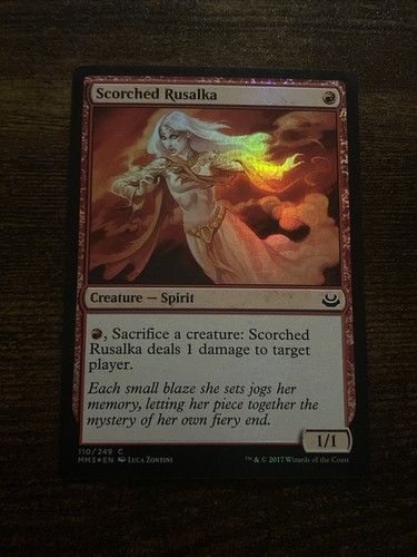 Scorched Rusalka 110/249 Foil Modern Masters 2017 MTG Magic The ...