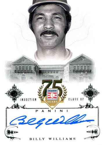 Billy Williams Autographed 2014 Panini Hall of Fame Card | eBay