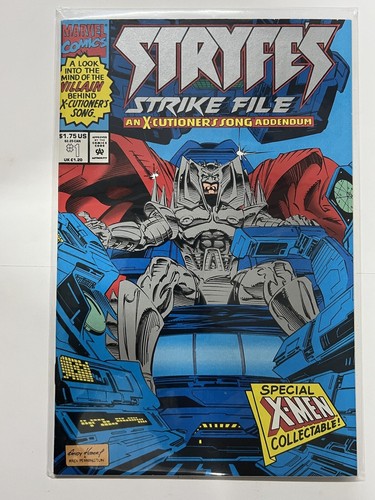 STRYFE'S Strike File #1 (1993) CYCLOPS, Scarlet Witch, MISTER SINISTER ...