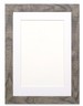 Shabby Chic Rustic Wood Grain Picture Frame Photo Frame Wall Decor Grey ...