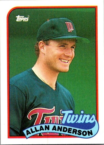 1989 Topps Baseball 672 Allan Anderson | eBay