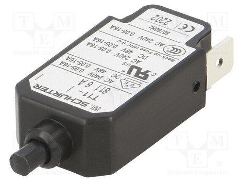 Drop-In Spst Overcurrent Switch 48VDC Pole: 1 UNom: 240VAC 6A | eBay