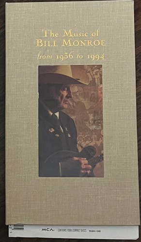 The Music Of Bill Monroe From 1936 To 1994 CD Set | eBay