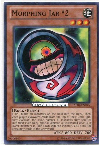 2 X YU-GI-OH MORPHING JAR #2 PROMO COMMON N/MINT AP04-EN015 | eBay