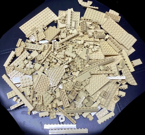 300 Pieces of Tan Lego Lot Assorted Legos Plates Bricks Big Variety ...