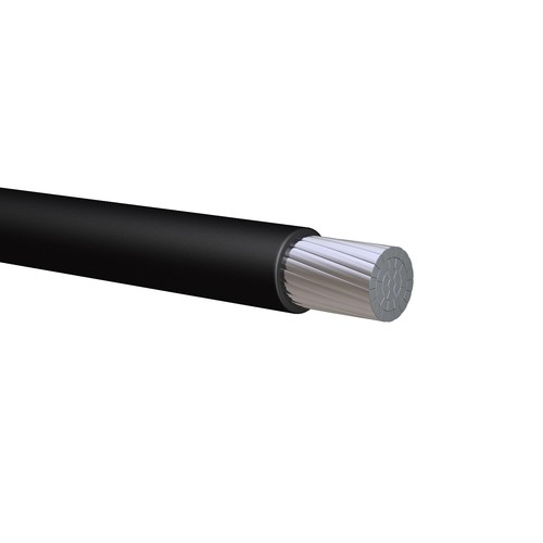 4/0 AWG Aluminum XLP USE-2 RHH RHW-2 Direct Burial Cable Black (205 Amp ...