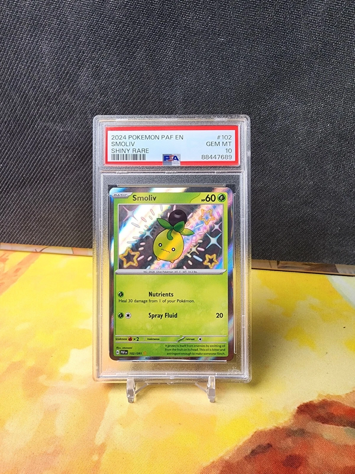 Smoliv 2024 Paldean Fates #102/091 Shiny Rare Price Guide - Sports Card ...