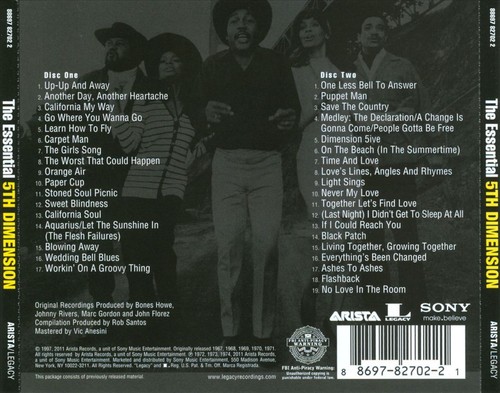 THE 5TH DIMENSION - THE ESSENTIAL 5TH DIMENSION NEW CD 886978270221| eBay