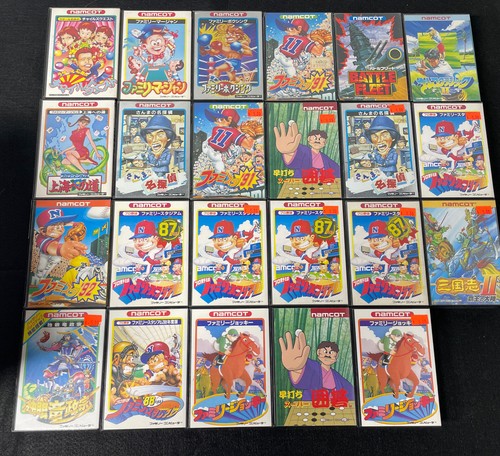 Namcot Namco Famicom Lot of 23 - Complete | eBay