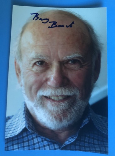 Barry Clark Barish (Nobel Prize Physics 2017) Hand Autographed Signed ...