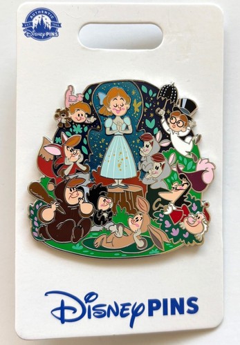 Disney Peter Pan Supporting Cast Cluster Wendy John Lost Boys Capt Hook ...