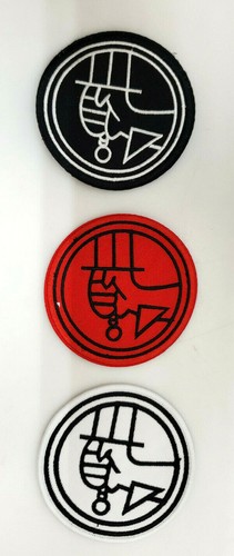 Hellboy 3" Embroidered Patch Set of 3- USA Mailed Daily | eBay